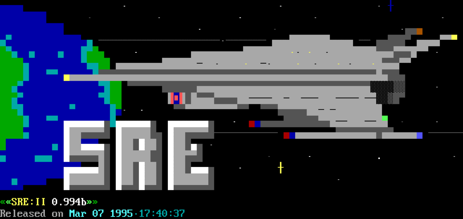 The mystery of the Solar Realms Elite title screen - Break Into Chat